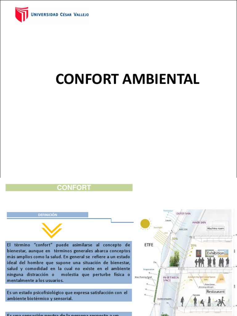 Semana 8 - Confort Ambiental | PDF