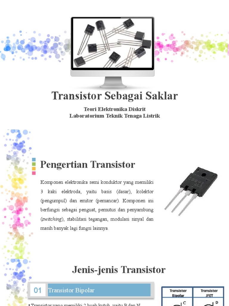 Transistor Sebagai Saklar Fix | PDF