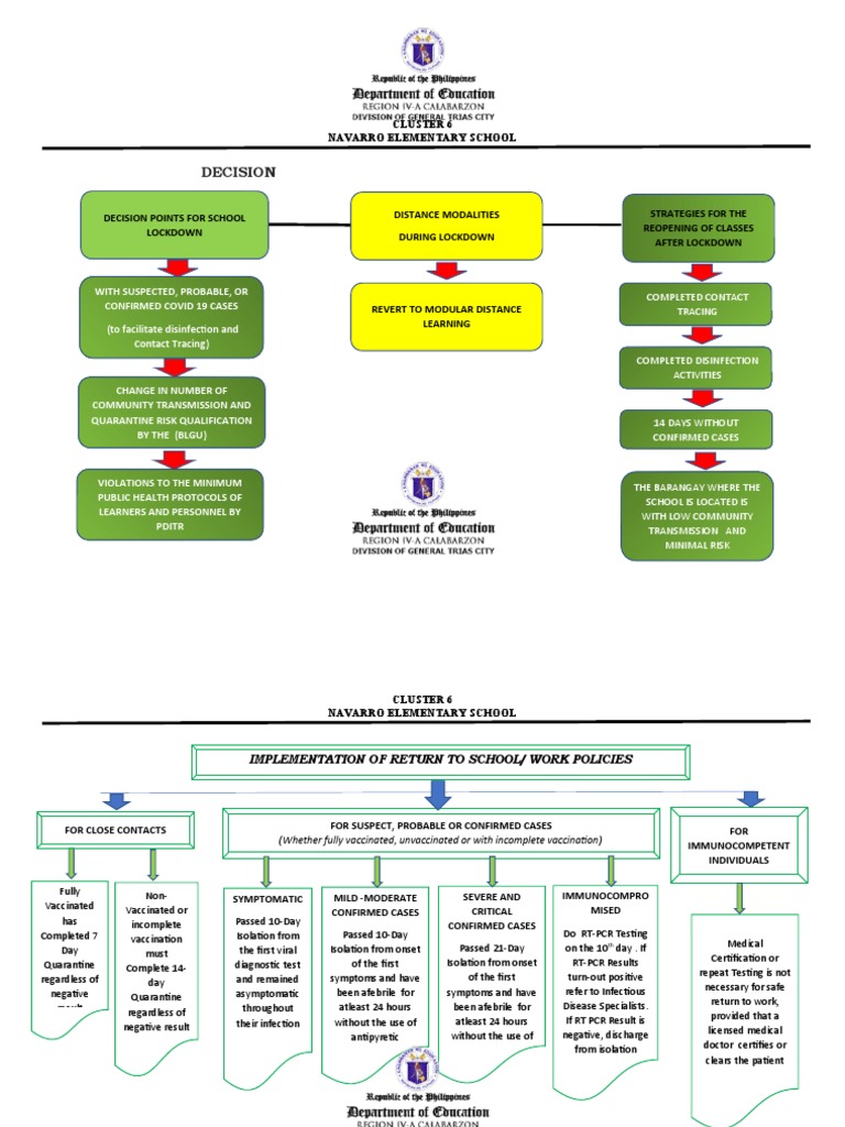 Contingency Plan Scenarios Flow Chart | PDF