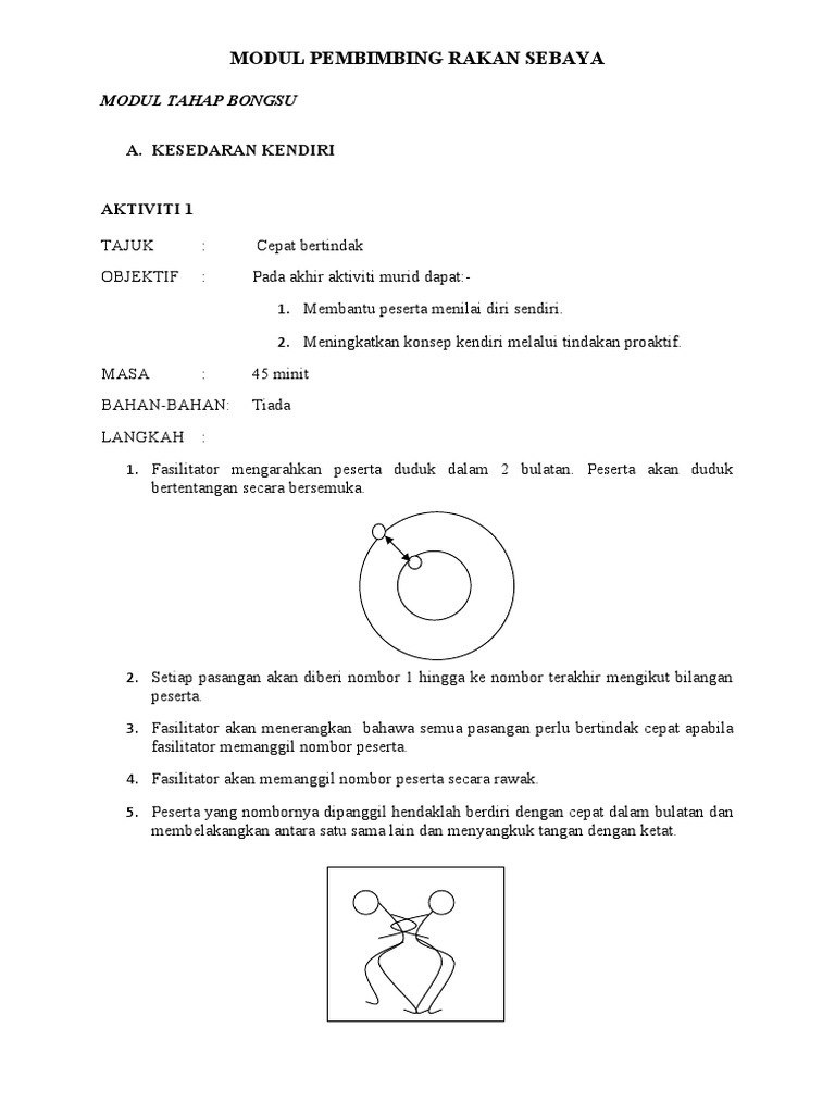 Modul Pembimbing Rakan Sebaya | PDF