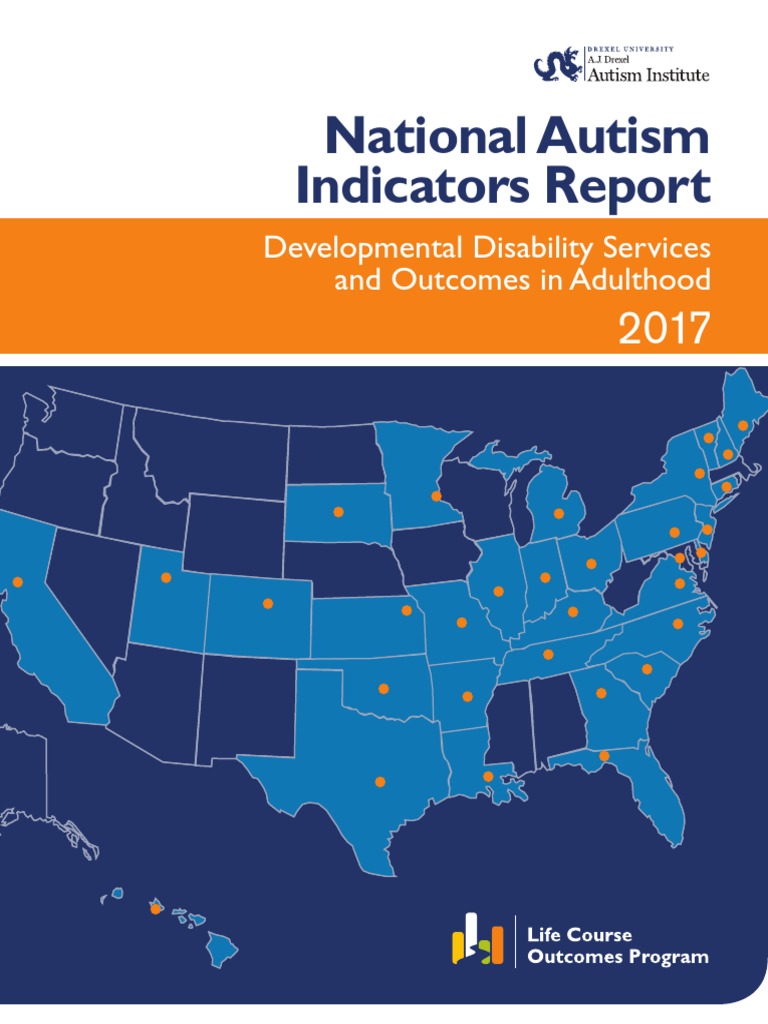 Natl Autism Indicators Report 2017 - Final | PDF | Autism Spectrum | Mental Disorder