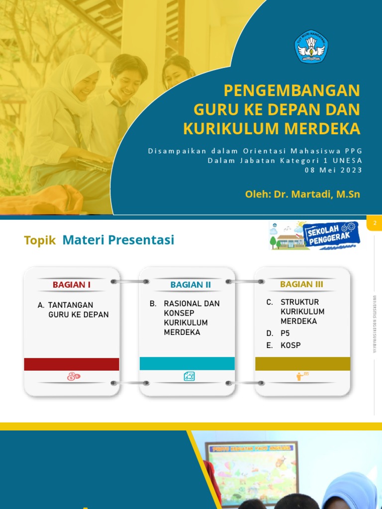 Tantangan dan Kurikulum Merdeka Guru | PDF | Karier & Perkembangan