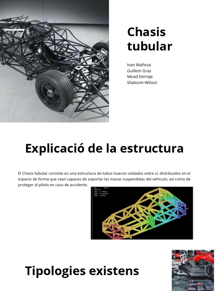 Estructura y Tipos de Chasis Tubular | PDF