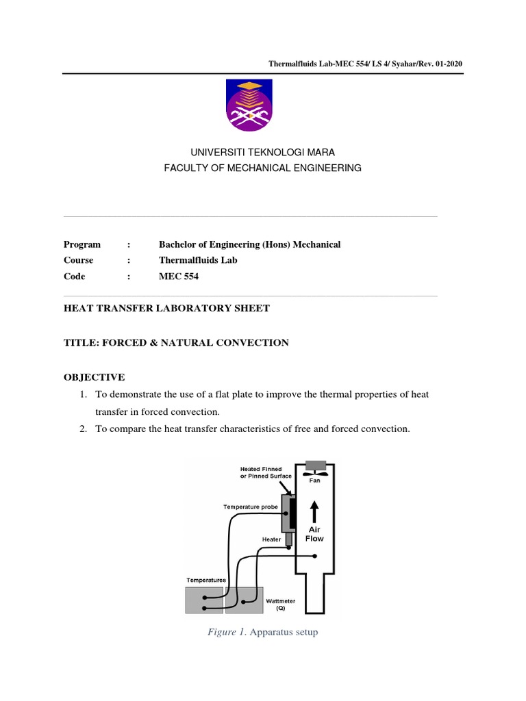 Forced & Natural Convection - Open-Ended Lab | PDF