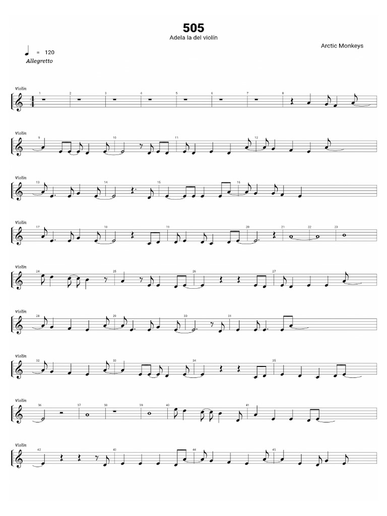 505 Arctic Monkeys | PDF