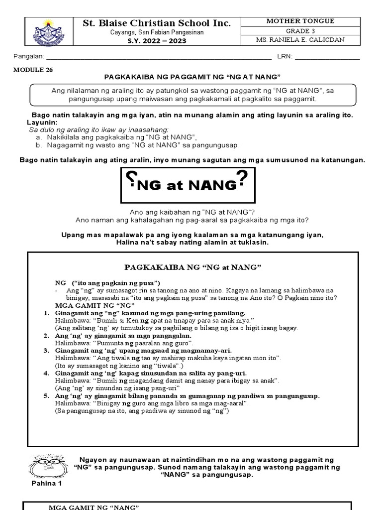 Raniela 26 Week MT3 | PDF