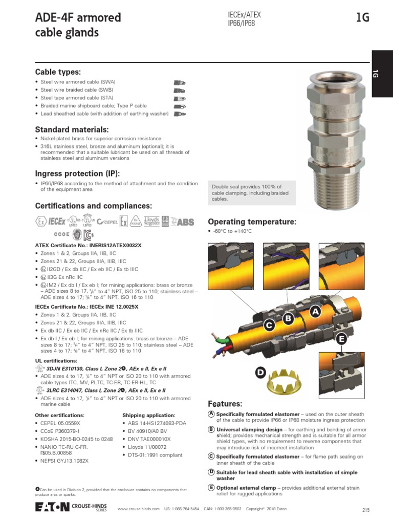 eaton-capri-ade4f-datasheet-inch-en-us | PDF | Wire | Bronze