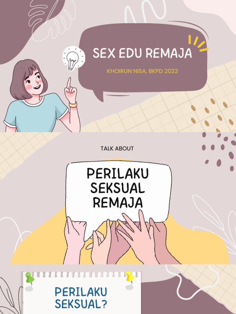 sex edu remaja bkpd | PDF