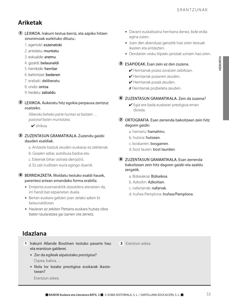 65 Erantzunak | PDF