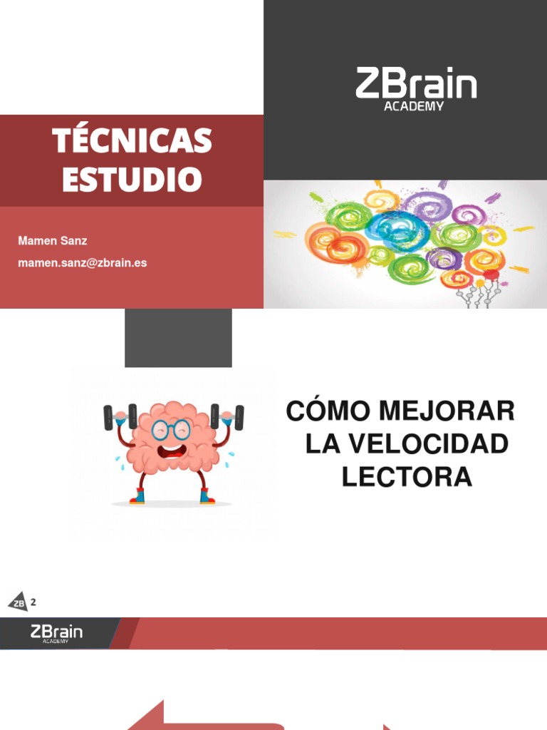 4 Velocidad Lectora Cómo Leer Más Rápido Pdf