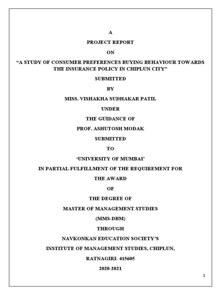 LIC Project SYMMS Vishakha Patil | PDF