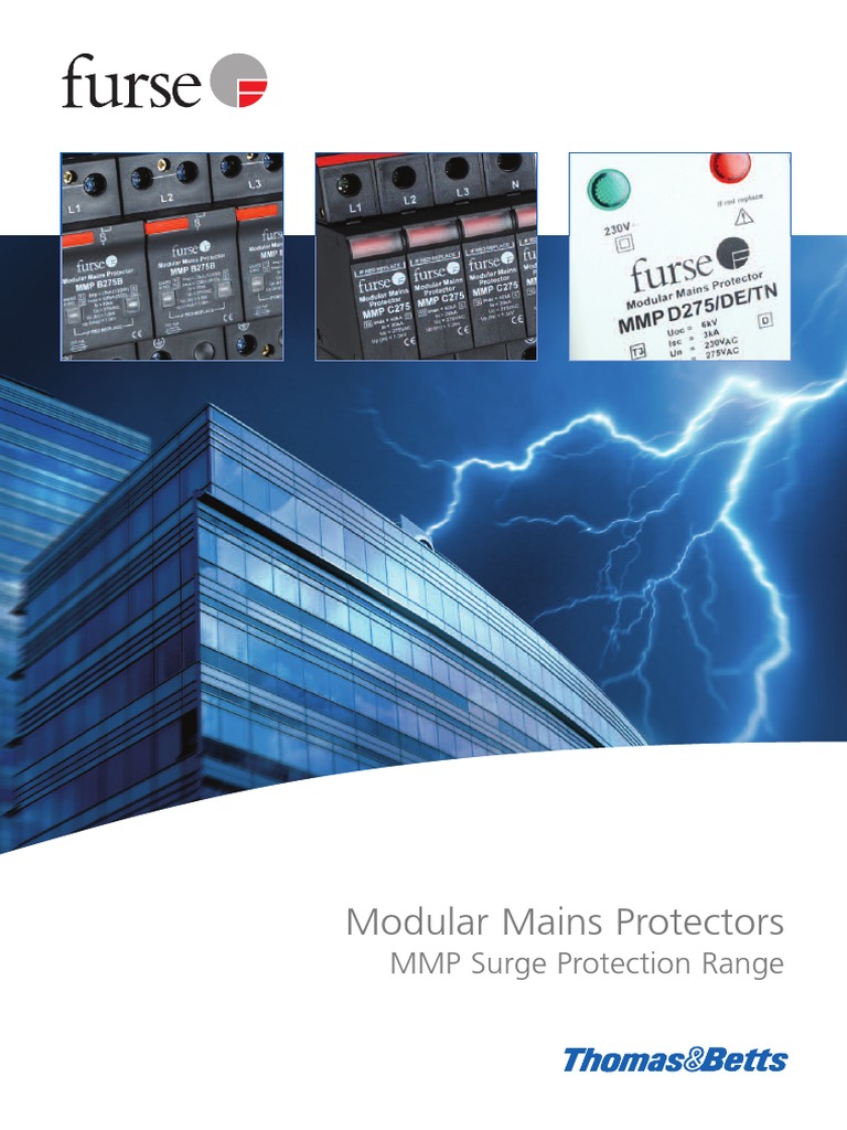 ESP Modular Mains Protectors | Download Free PDF | Electrical Wiring ...