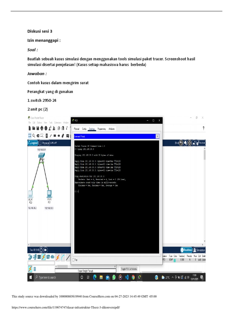 Dasar Infrastruktur TI - Sesi 3 Dikonversi PDF | PDF