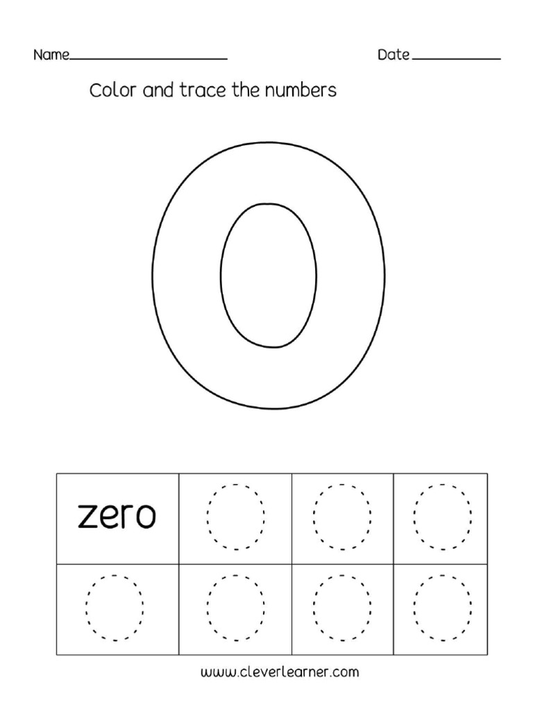 Zero Tracing Sheet | PDF
