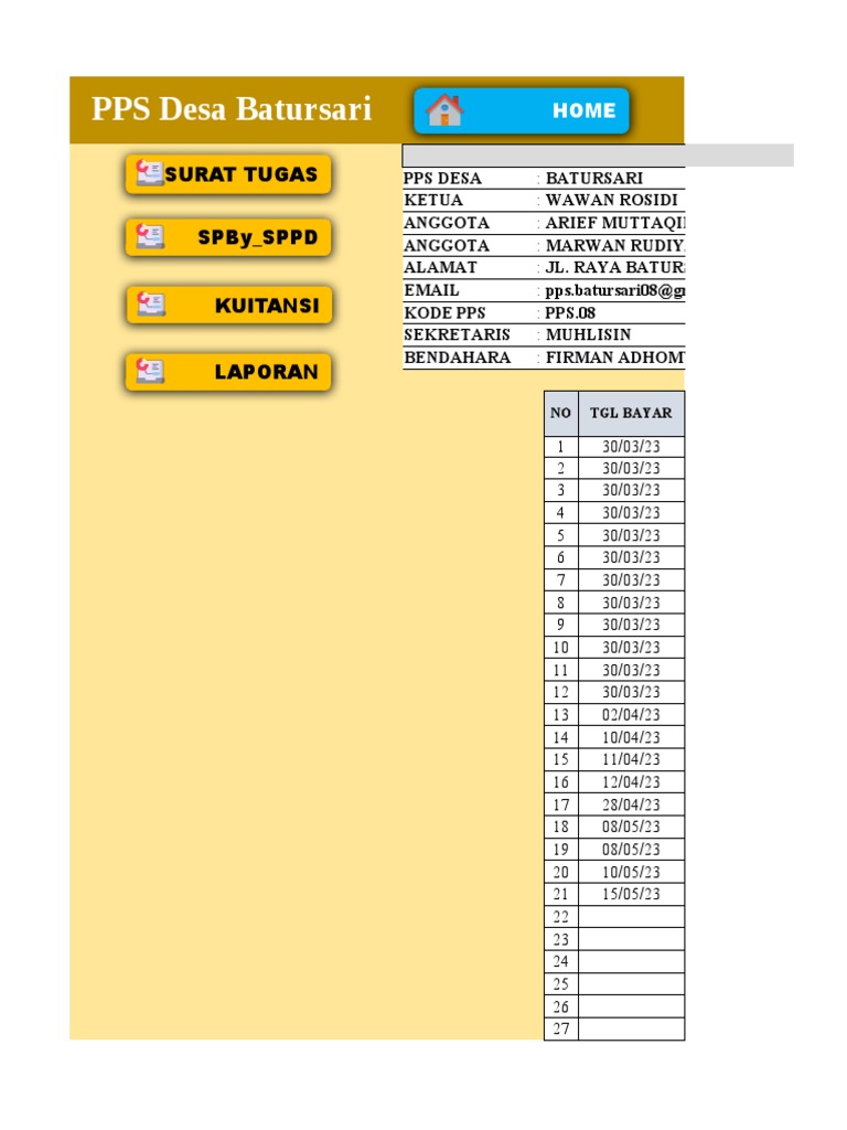 SPJ PPS Pemilu 2024: Dana Non Operasional | PDF