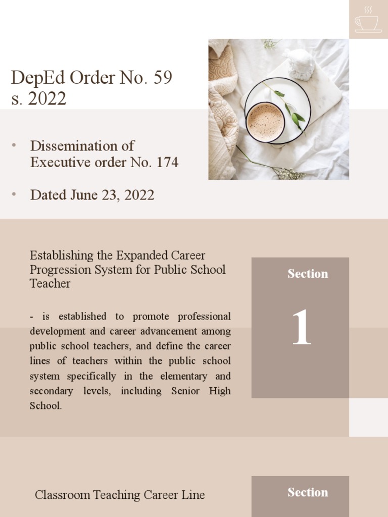 Dep Edorder 59 | PDF