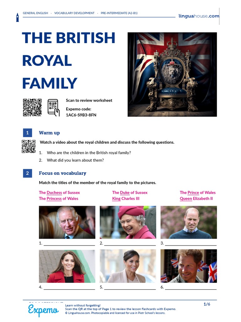 Exploring the British Royal Family | PDF | Elizabeth Ii | Monarchy Of ...