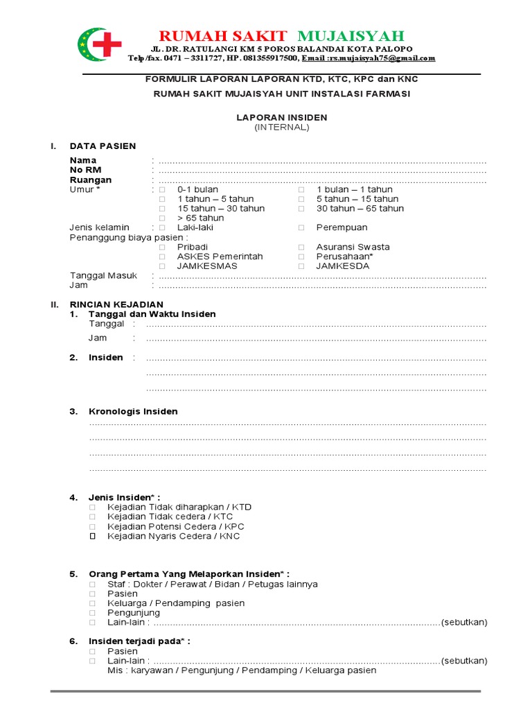 Pelaporan Medication Error | PDF