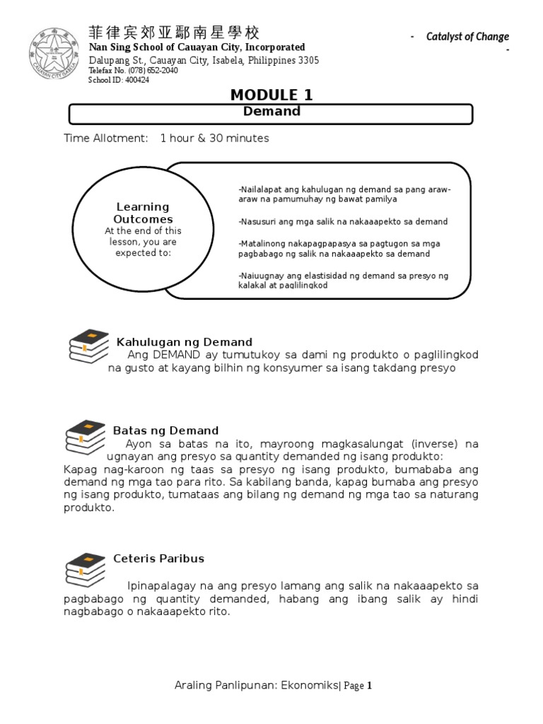 EKONOMIKS Module 1 4 Q2 | PDF