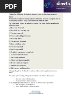 Tenses Do As Directed Sample | PDF | Grammatical Tense | Grammar