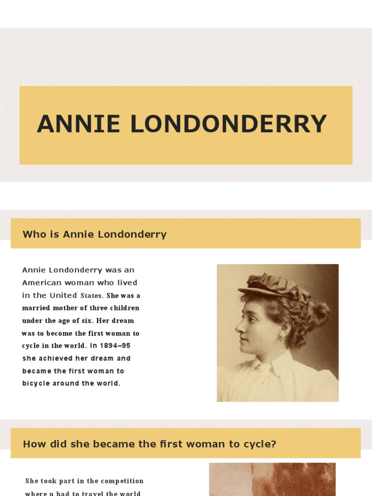 Annie Londonderry | PDF