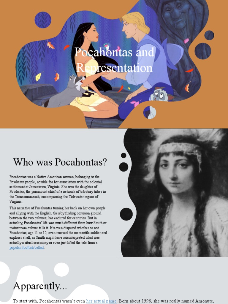 Pocahontas and Representation | PDF