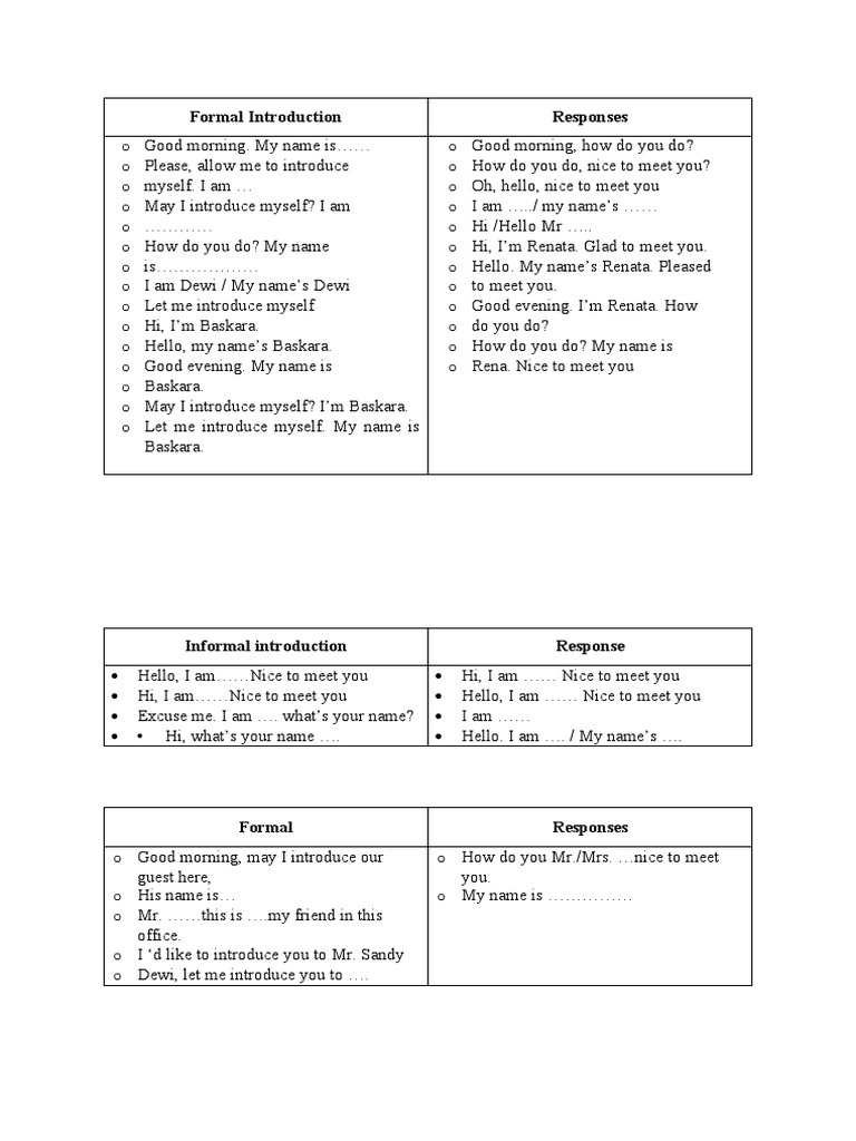 Formal Introduction | PDF