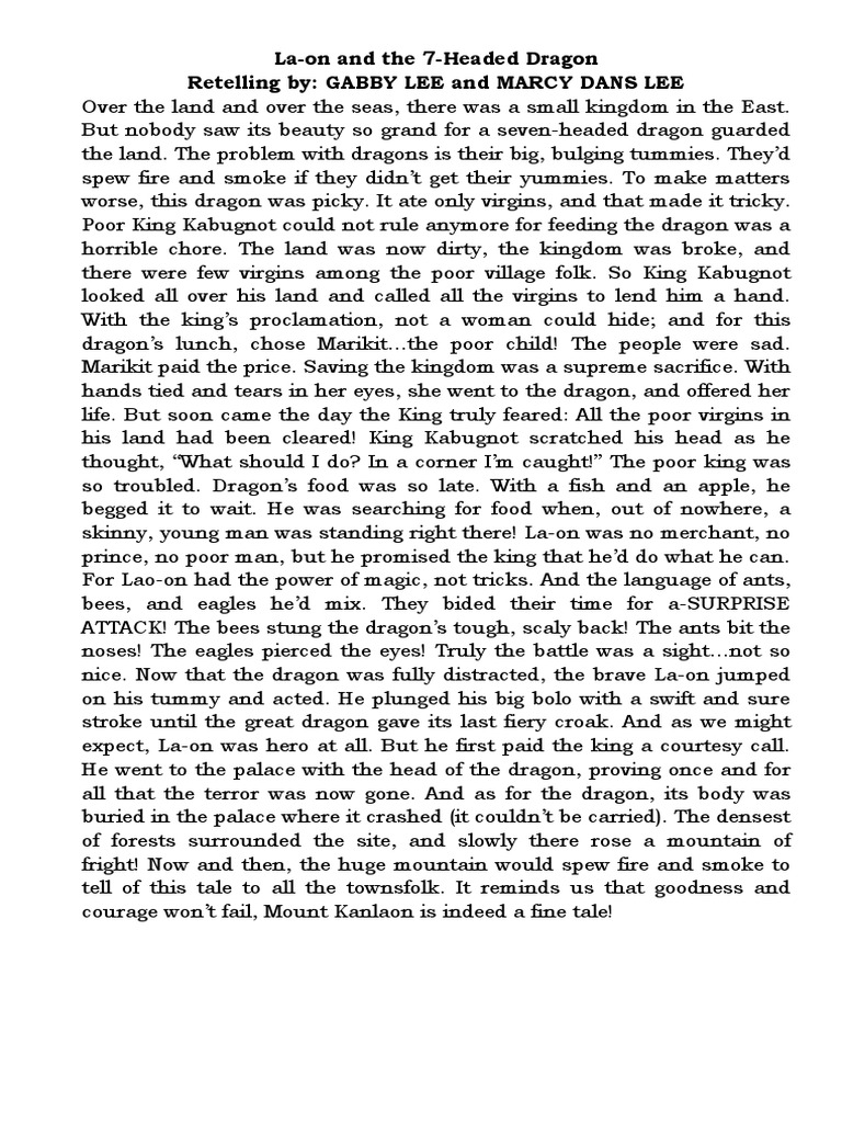 Oral Interpretation GRADE SIX FINAL | PDF