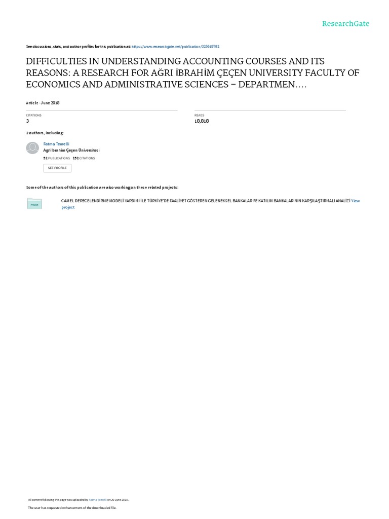 Challenges in Accounting Education for ABM Students | PDF | Theory ...