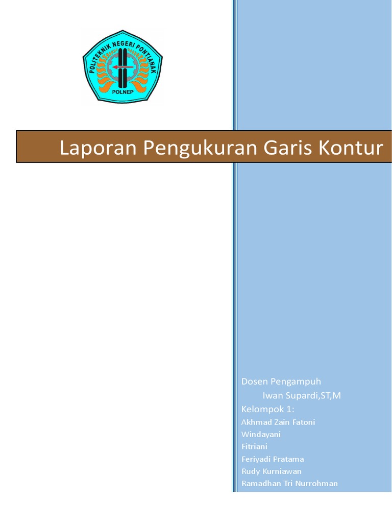 Laporan Survey Pemetaan Kontur Kelompok 1 | PDF