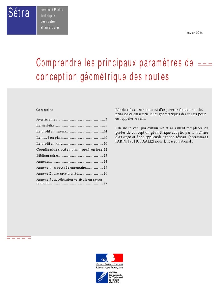 Comprendre Les Principaux Paramètres de Conception Géométrique Des ...
