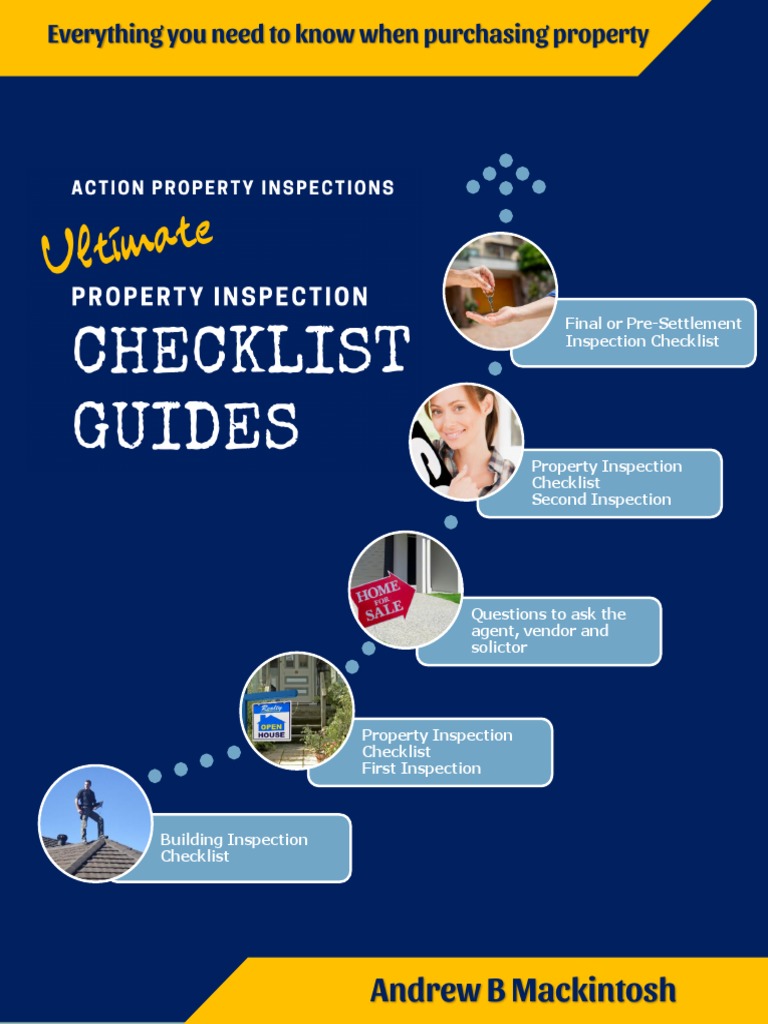 Ultimate Property Inspection Checklist Guides | PDF | Roof | Stairs