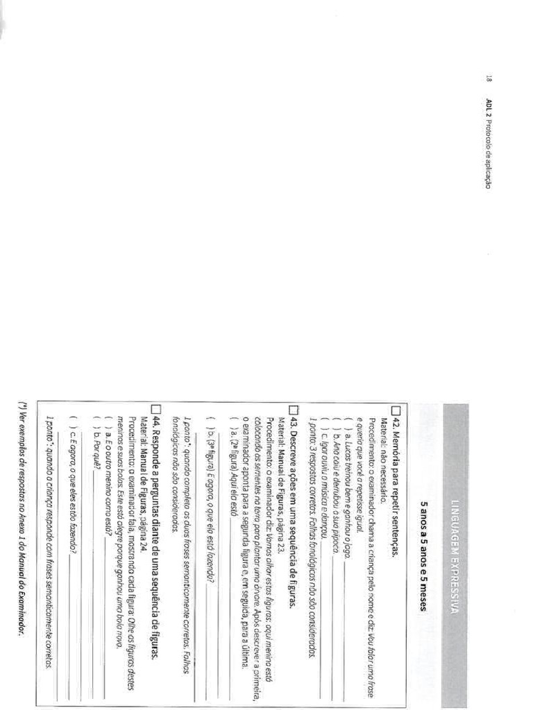 Adl 2 Protocolo | PDF