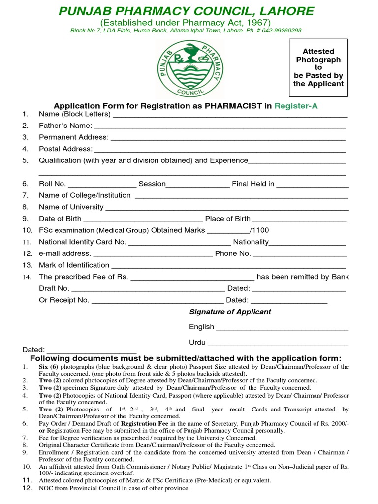Pharma | PDF | Pharmacist | Identity Document