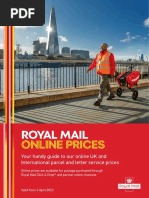 DHL Box Sizes and Prices Guide | PDF | Courier