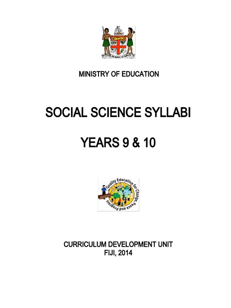 Year 9 10 Social Science Syllabi | PDF