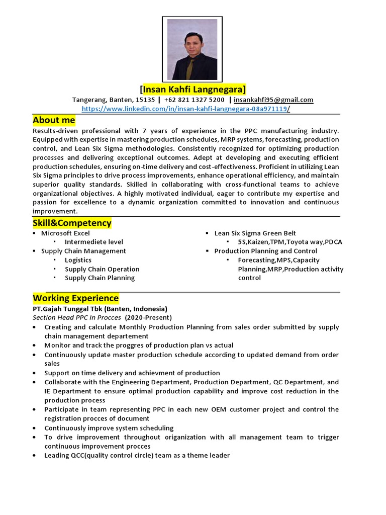 cv insan kahfi (1) | PDF