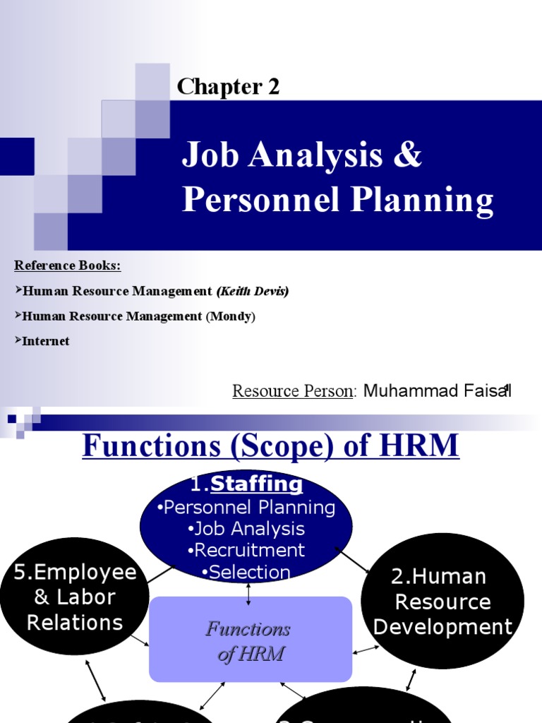 HRM: Job Analysis & Personnel Planning | PDF | Human Resources | Job ...