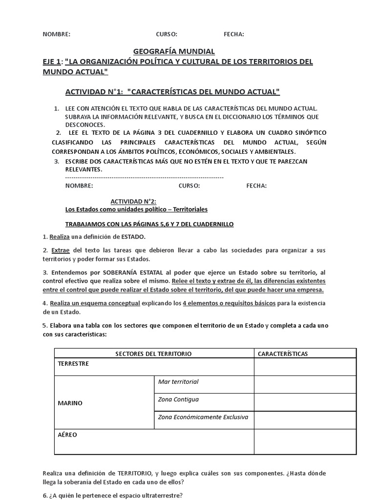 Actividades Fader Primer Eje Tercero 2015 | PDF | Israel | Política mundial