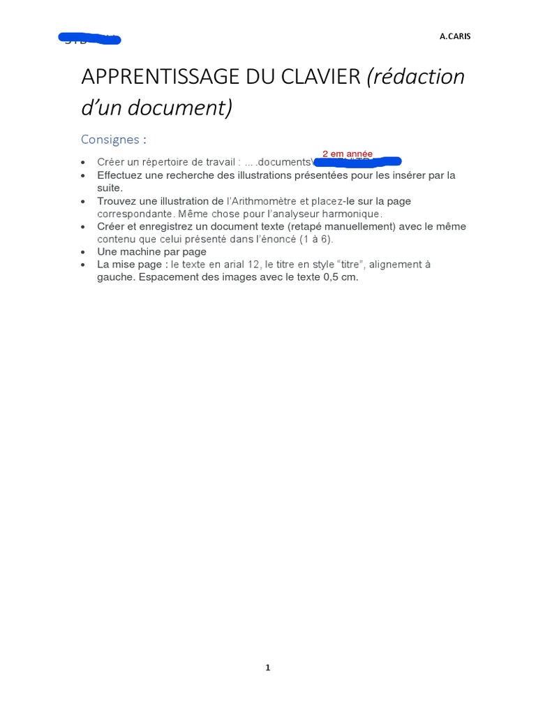 Exercice Clavier | PDF