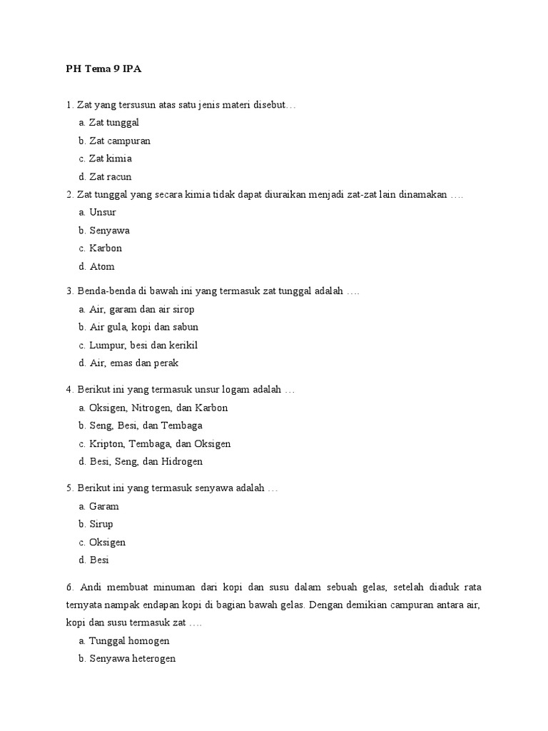 PH Tema 9 IPA | PDF