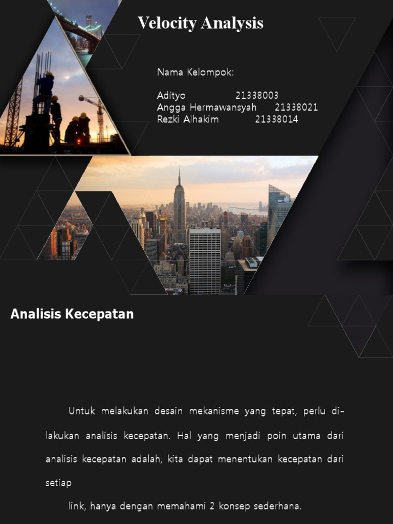 Velocity Analysis | PDF