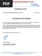 Experience Certificate | PDF