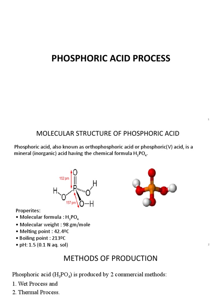 6 - Phosphoric Acid | PDF | Acid | Phosphoric Acid