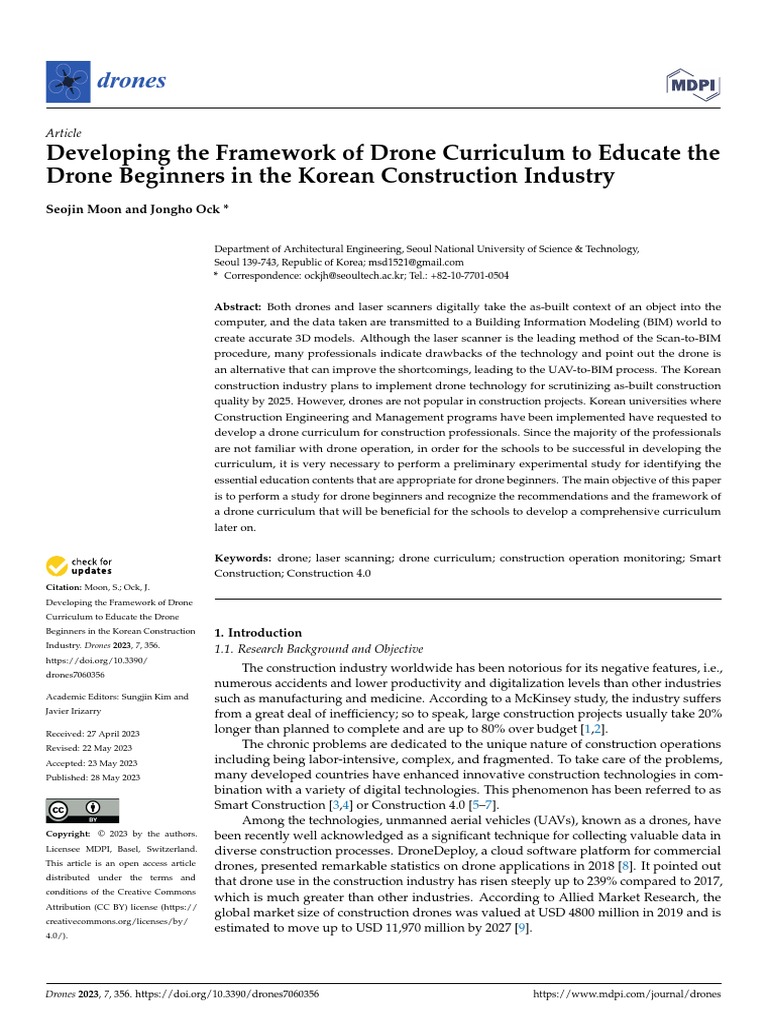Drone Design | PDF | Building Information Modeling | Curriculum