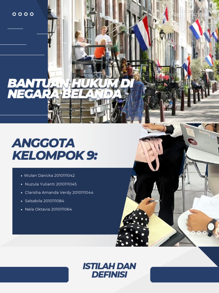 Bantuan Hukum Negara Belanda - Kelompok 9 | PDF | Politik | Ilmu Sosial