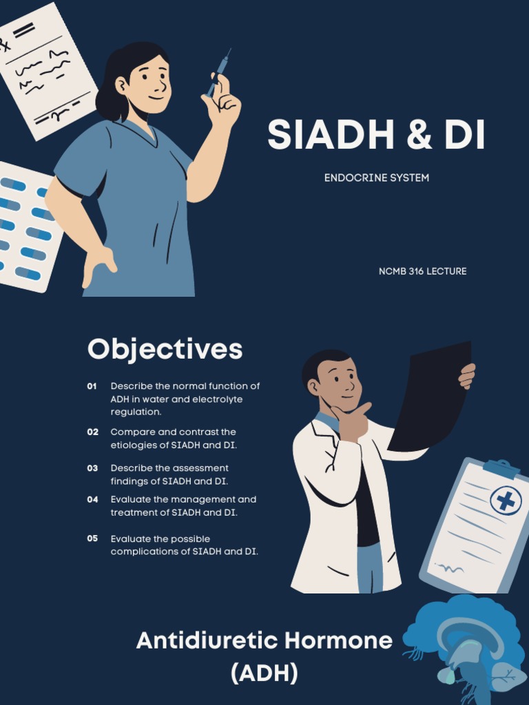 SIADH and Diabetes Insipidus Overview | PDF | Wellness