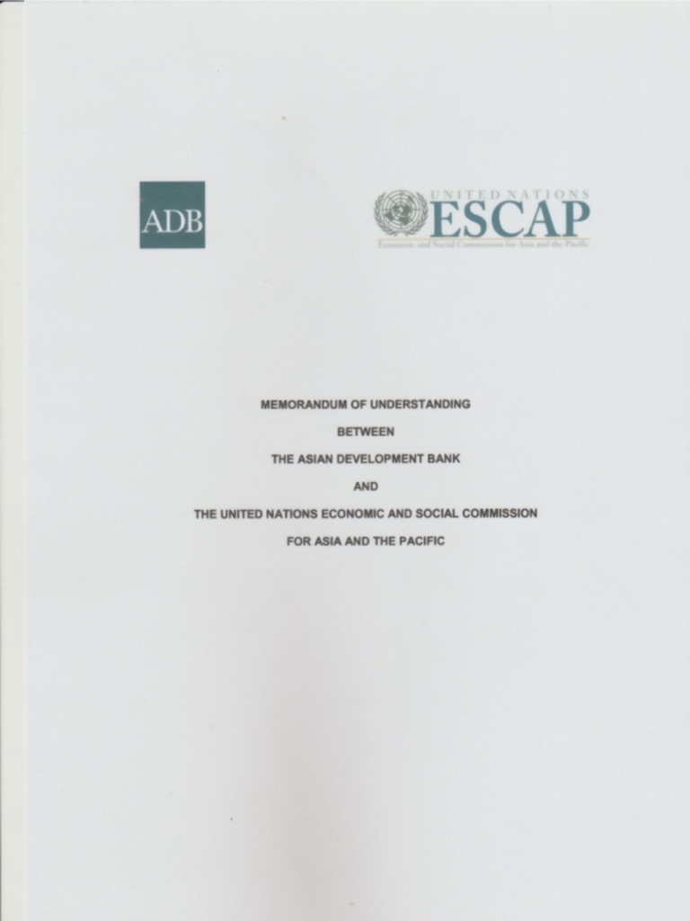 Scanned To PDF Sample MOU | PDF