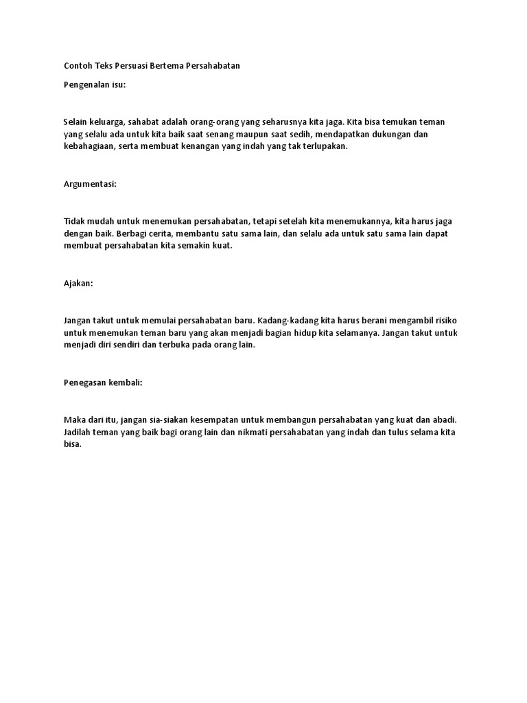 Teks Persuasi | PDF