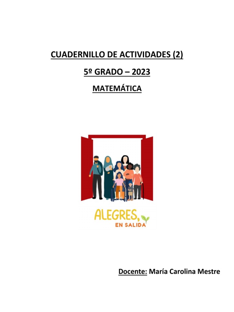 Cuadernillo Matematica 2 5º (2023) | PDF | Incendios